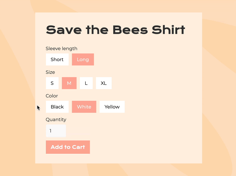 How to make the new variants selector button - Ecommerce - Forum | Webflow